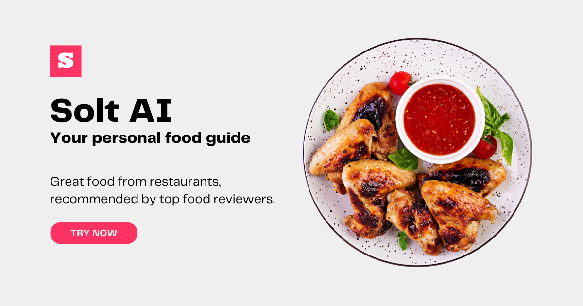 Solt AI - Your personal food guide